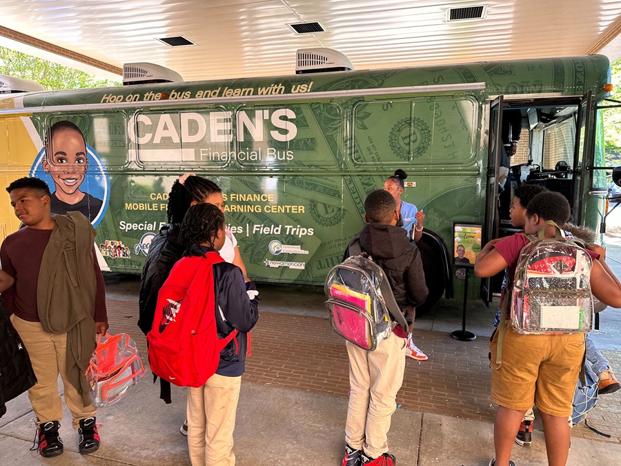 Inspiring Financial Literacy: Caden Harris Visits WINGS Afterschool Program